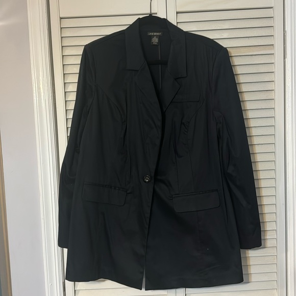 Lane Bryant | Jackets & Coats | Lane Bryant One Button Black Suit ...
